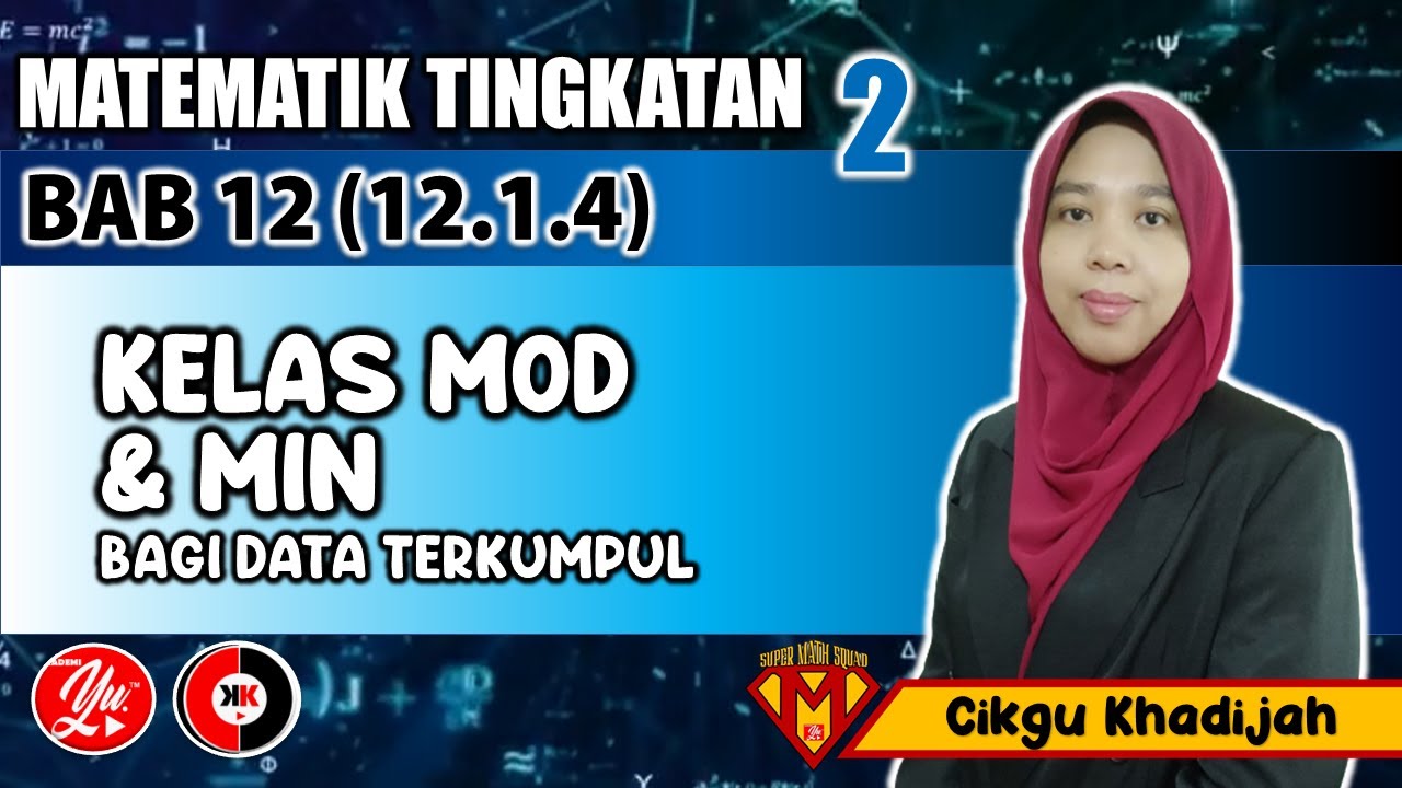 12.1.4 KELAS MOD DAN MIN BAGI DATA TERKUMPUL - YouTube