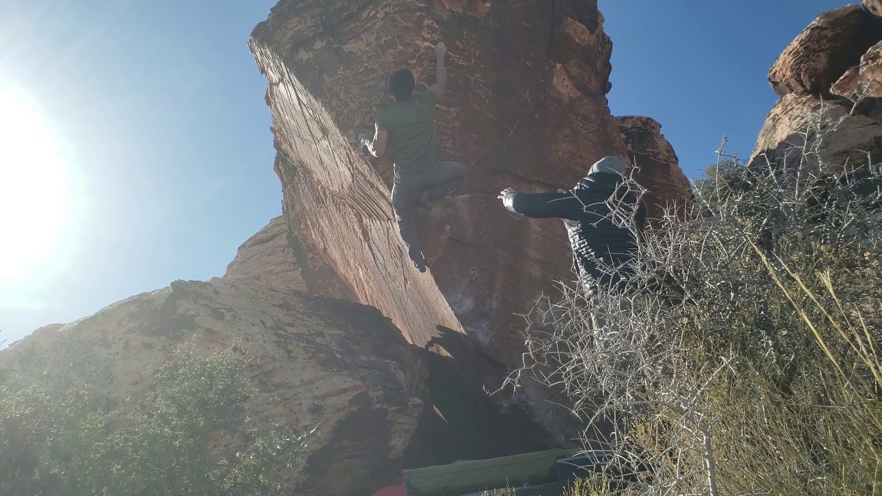 Ultraviolet v8/9 - Red Springs, Red Rocks - YouTube