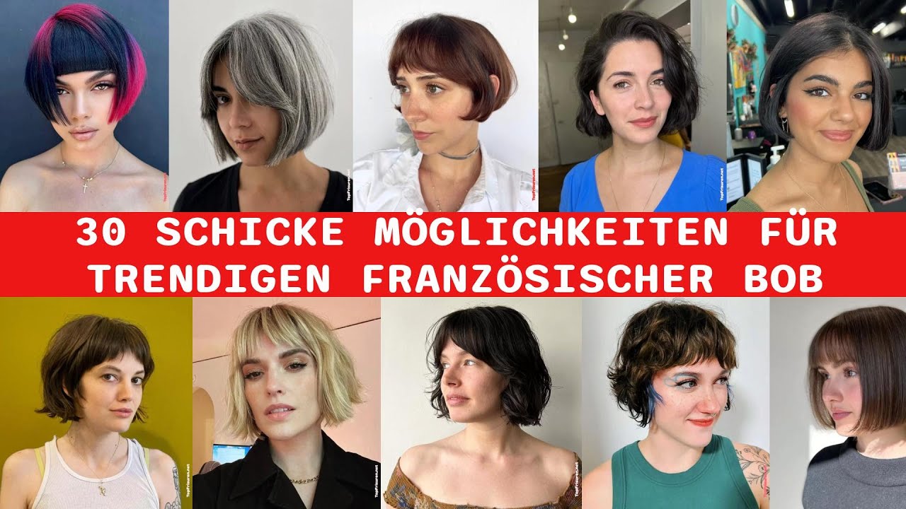 30 Schicke Möglichkeiten, Den Trendigen Französischer Bob Zu Machen ...