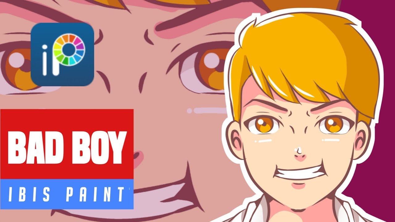 How to Draw a Bad Boy Character || Ibis Paint X - YouTube