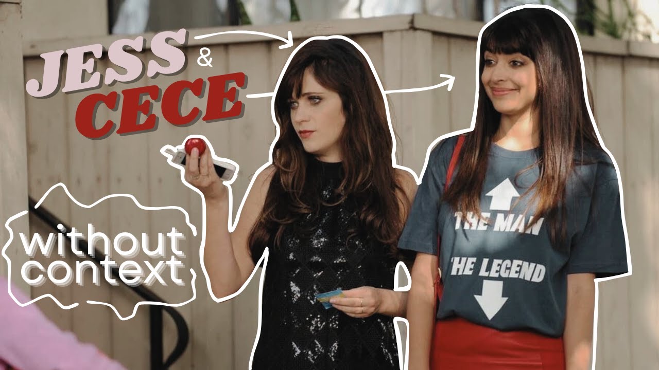 Jess and Cece - no context [new girl] - YouTube