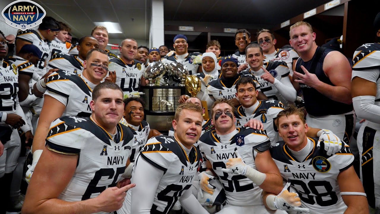 Recap: Navy Football Dominates Army, 31-13 - YouTube