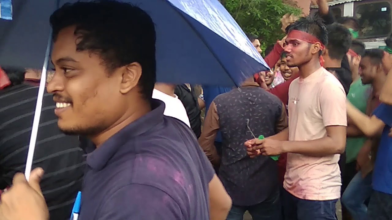 Bisarjan of lord ganesh and viswakarma UGMIT 2018 - YouTube