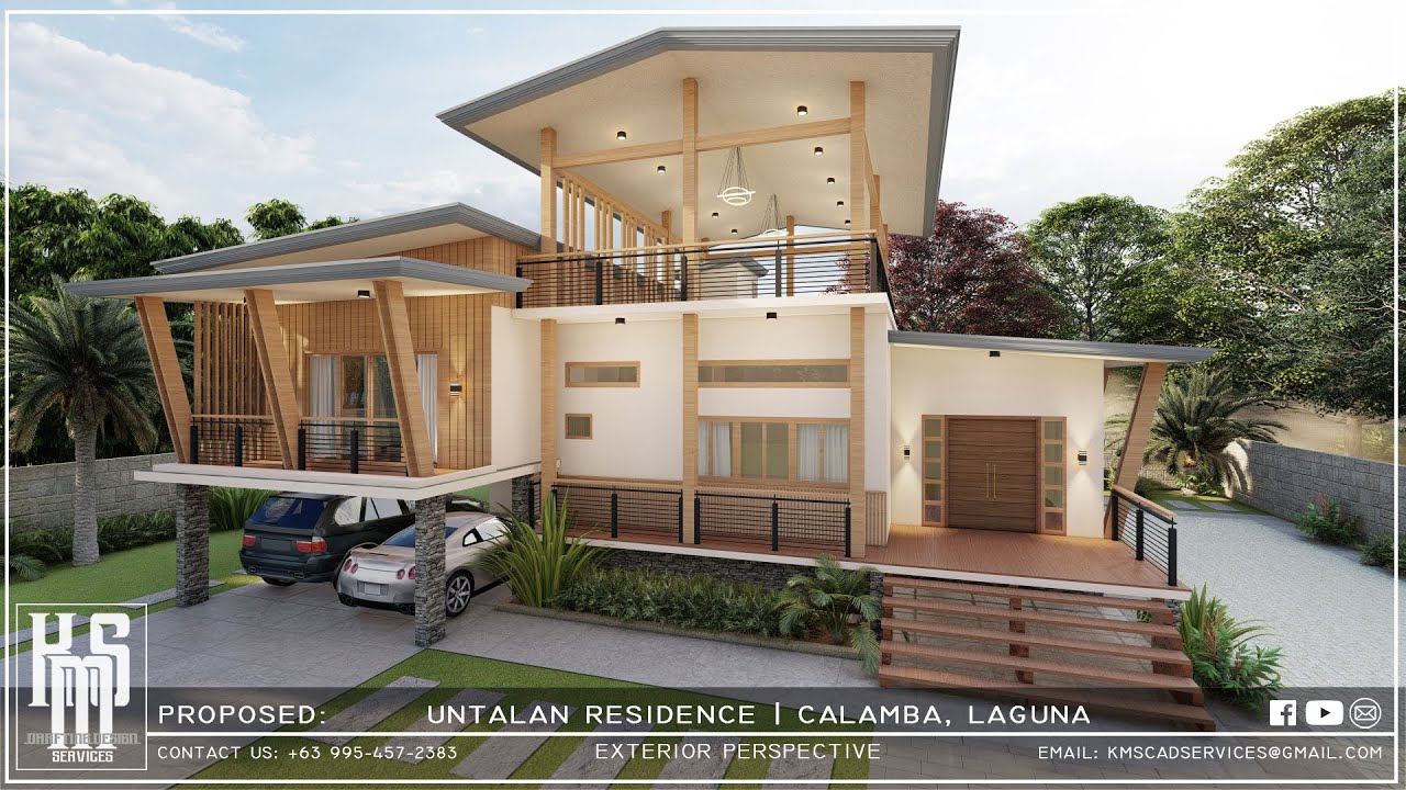 Elevated Bungalow With View Deck - 15 meters X 13.5 meters - 240sqm ...