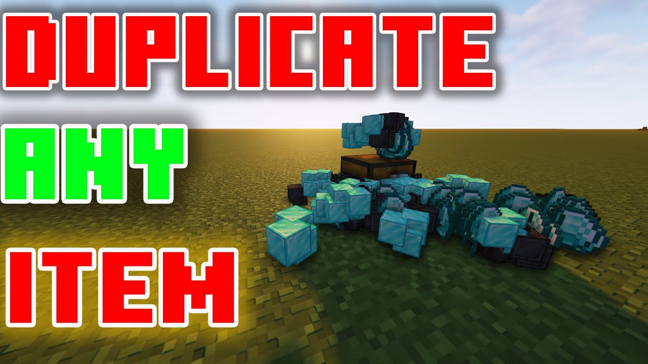 Easy Item Duplication Glitch for 1.19 Minecraft - YouTube