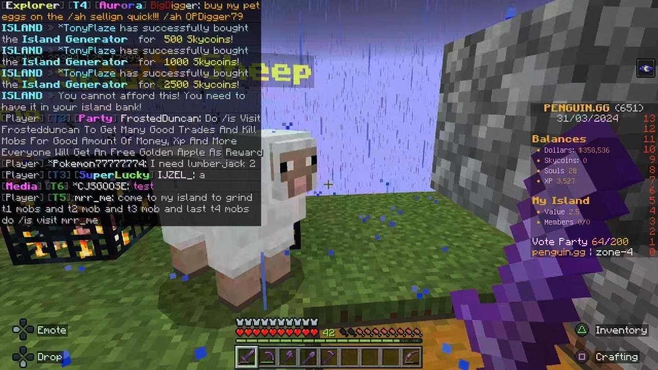 Minecraft sb737 server 2.0 ep#2 - YouTube