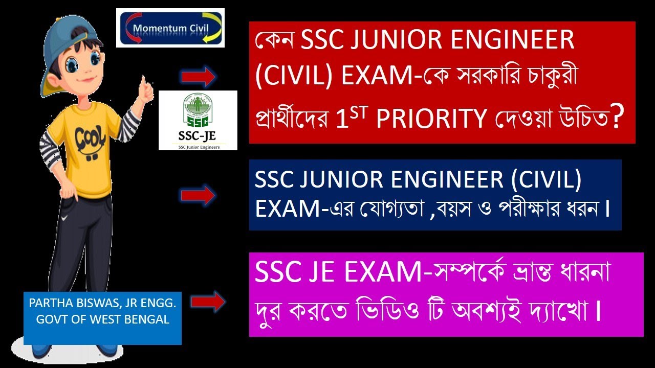 SSC JE Exam Syllabus I SSC JE exam pattern selection process I SSC JE ...