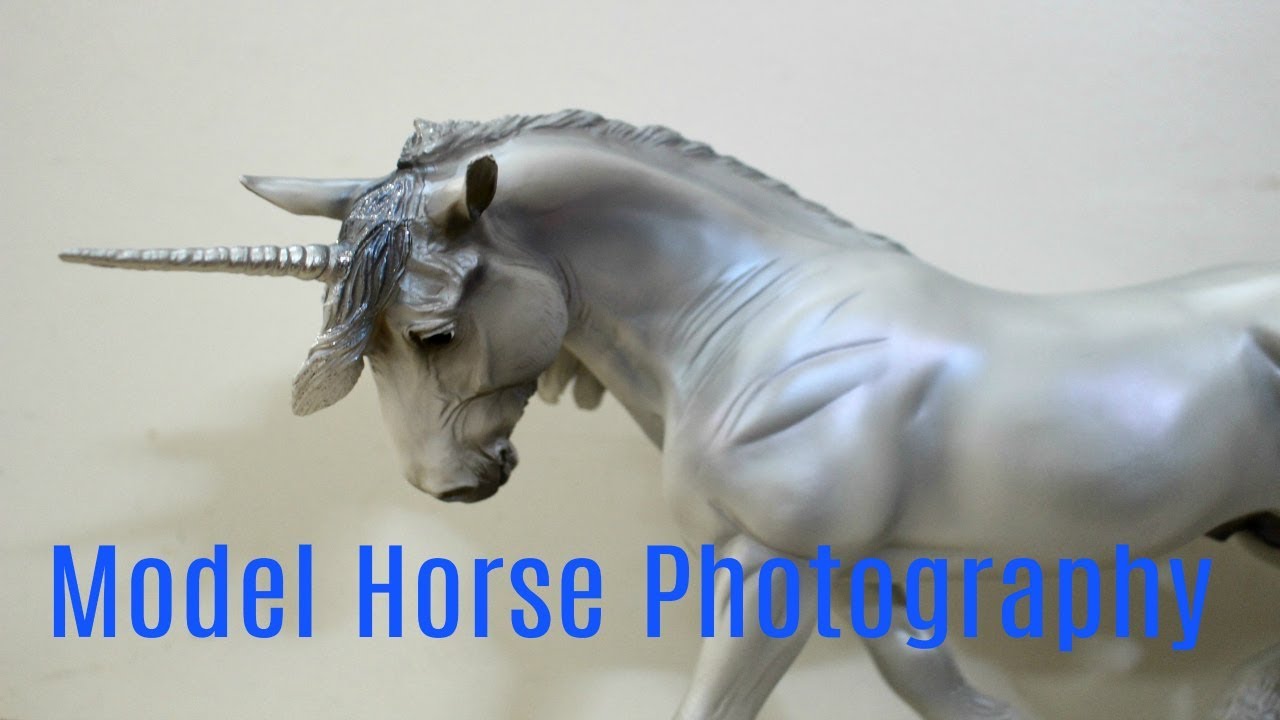 Model Horse Photography! - YouTube