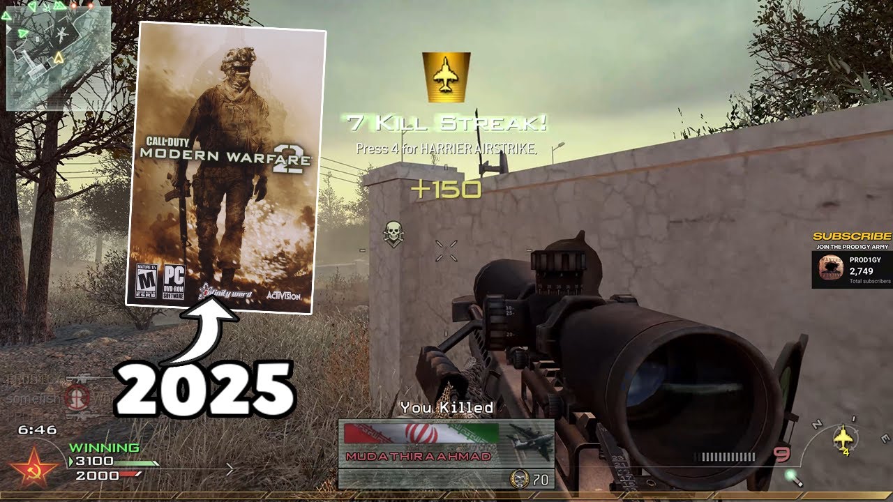 MW2 In 2025 Is EASY:INSANE "48 BOMB w/50CAL" NUKE ON WASTELAND TDM ...