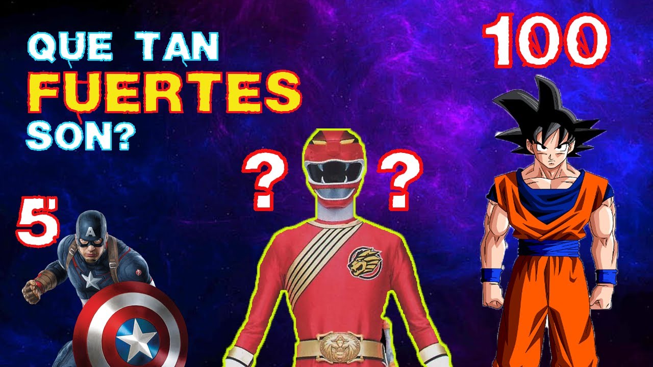 ¿QUE tan PODEROSOS son los POWER RANGERS REALMENTE? - YouTube