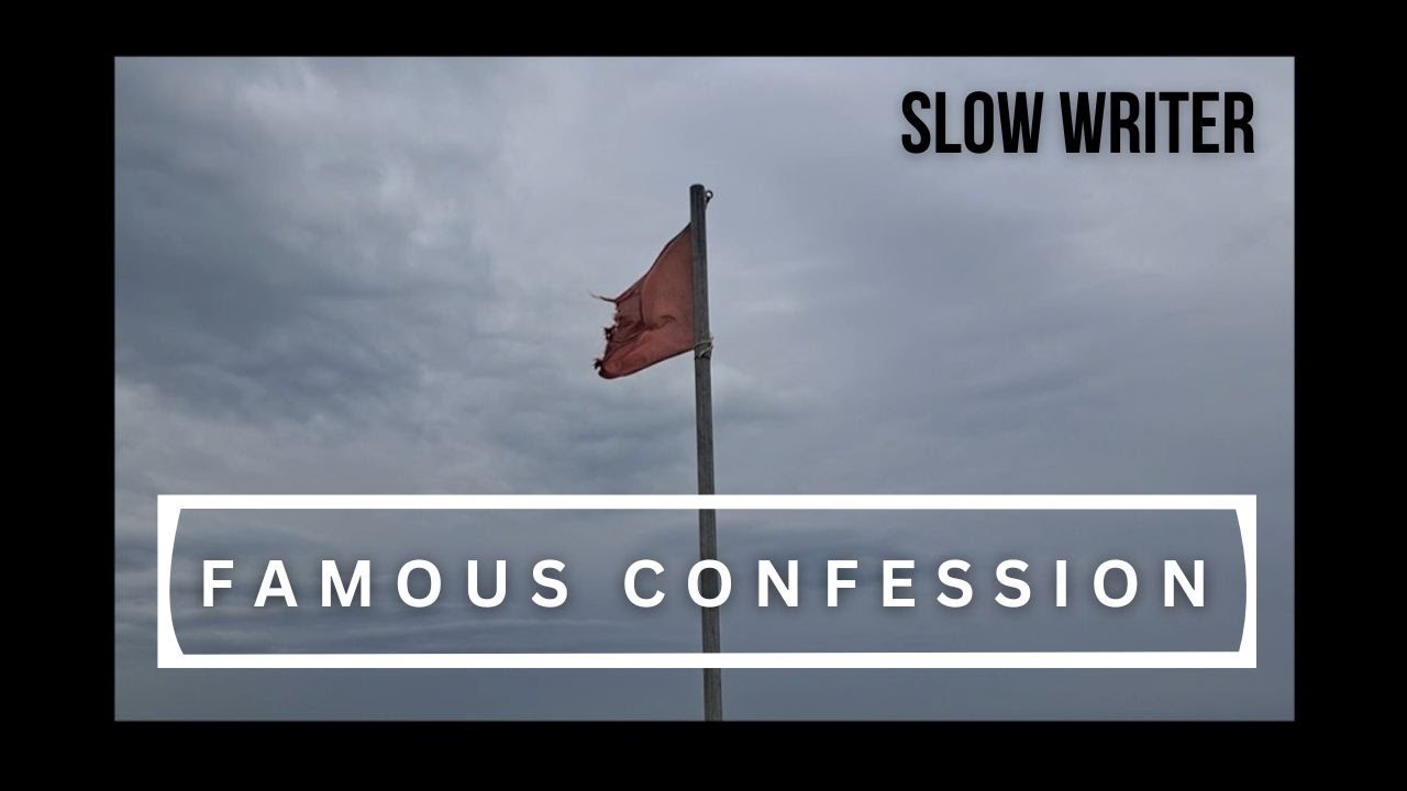 Slow Writer - Famous Confession (Lyric Video) - YouTube