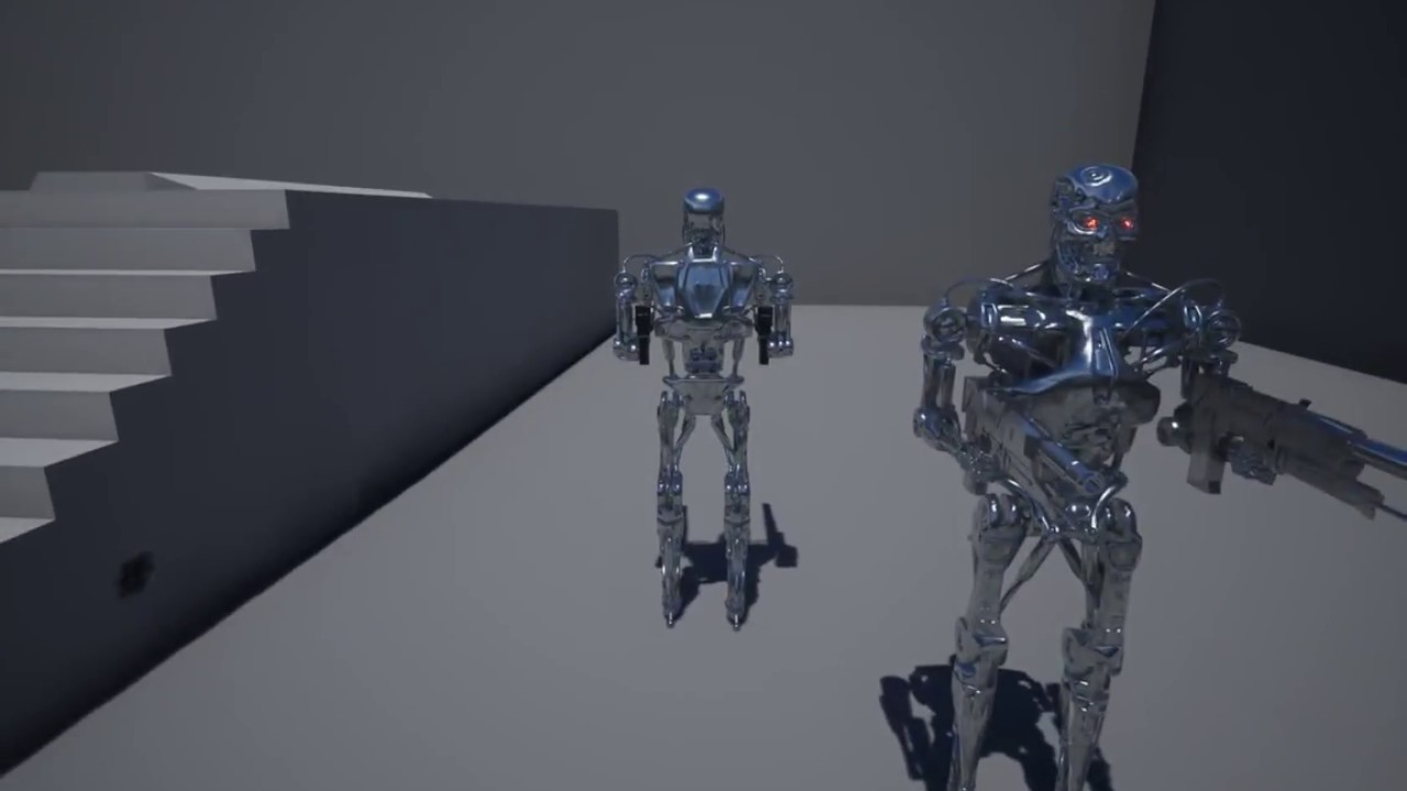 Terminator Fan Game UE4 - YouTube