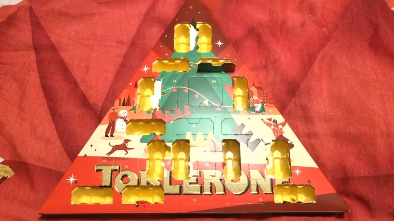 Advent Calendars: Day 14 of the Toblerone Advert Calendar 2023 - YouTube