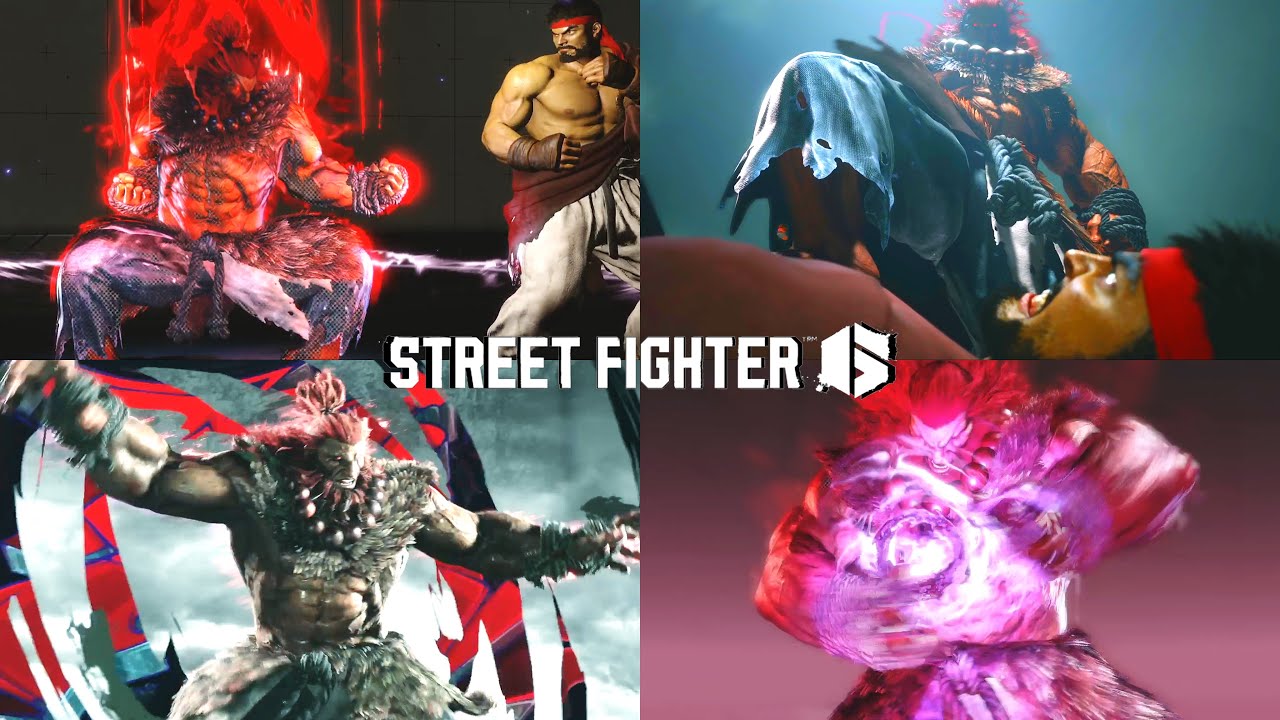 ALL Akuma Super & Critical Arts - Street Fighter 6 - YouTube