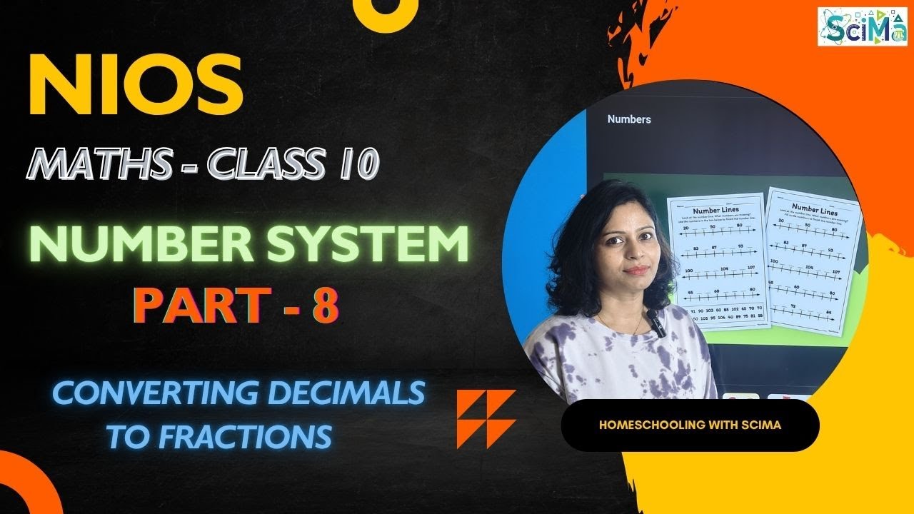 NIOS Class 10 Maths | Chapter 1 Number System | Full Explanation with ...