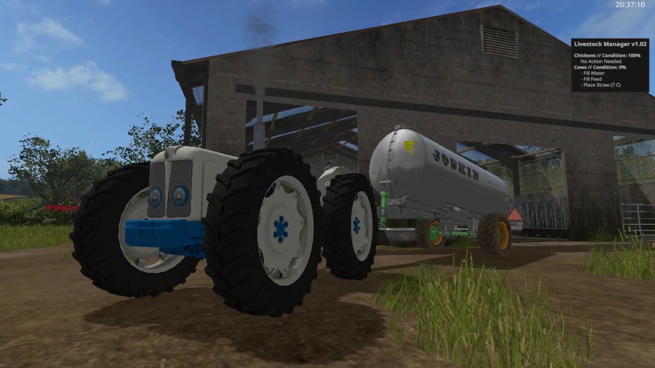 FS17 County Super4 FORDSON - YouTube