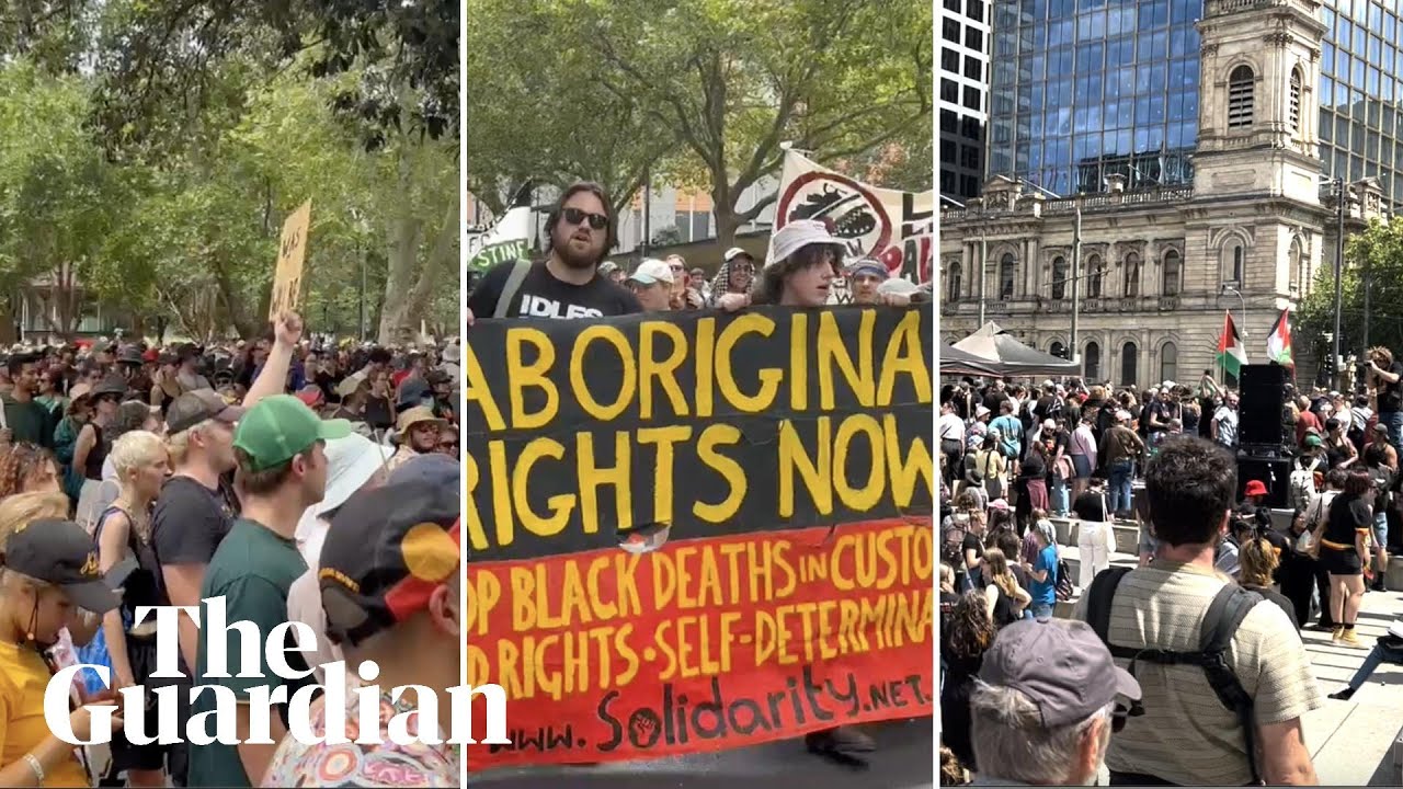 Invasion Day rally 2024: thousands gather at protests in Melbourne ...