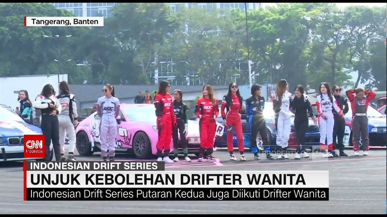 Unjuk Kebolehan Drifter Wanita Di Indonesian Drift Series 2023 - YouTube
