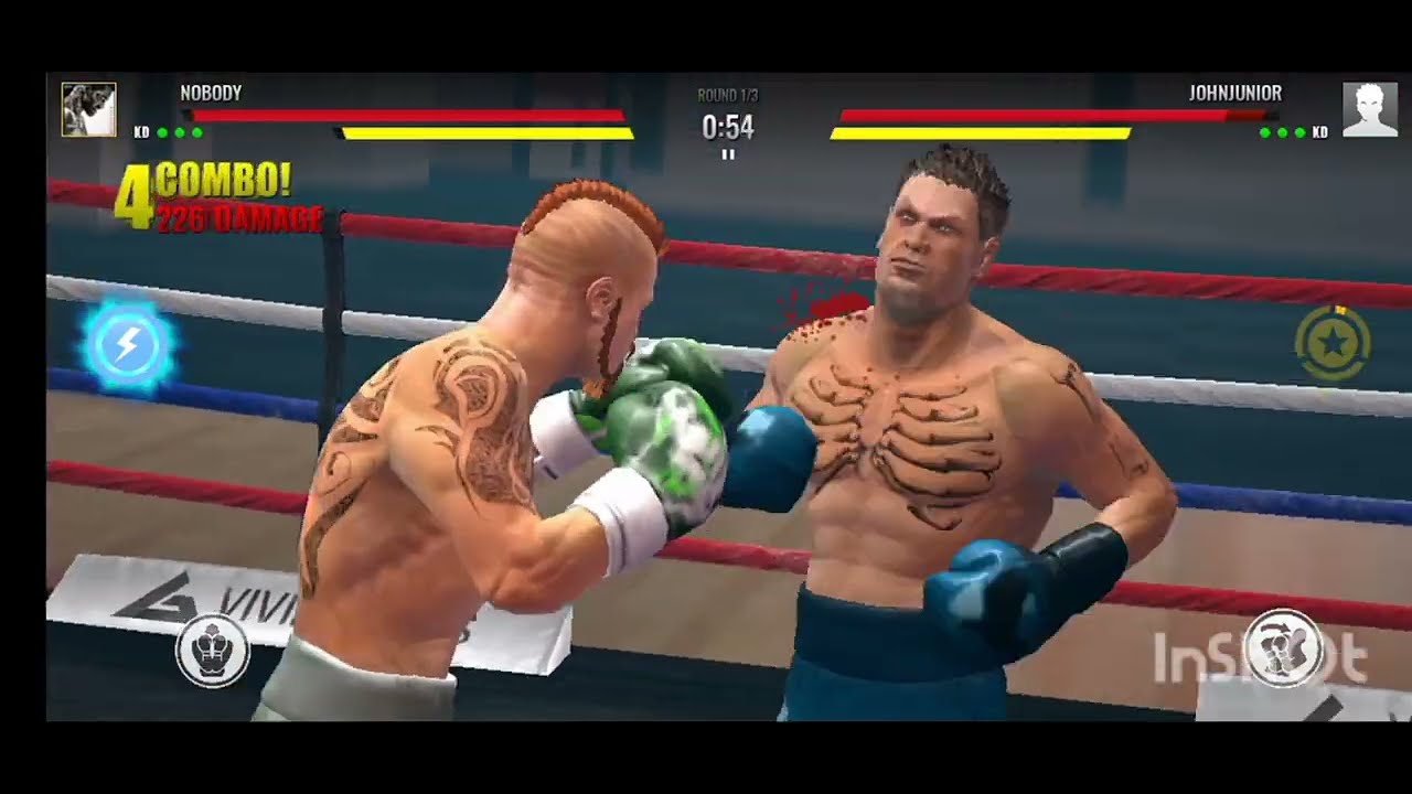 Real Boxing 2 Online Fight "NOBODY" vs "John Junior" - YouTube
