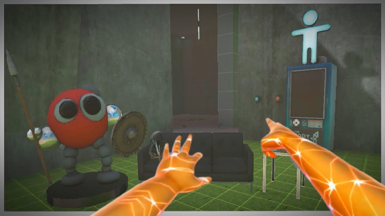 messing around in mirror (bonelab) - YouTube