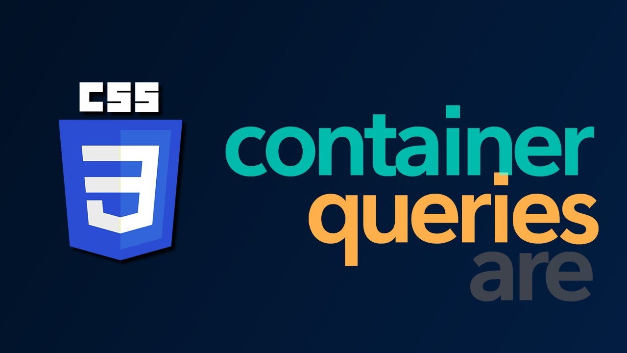 [CSS] 컨테이너 쿼리 (container queries)란? 개념잡기 - YouTube