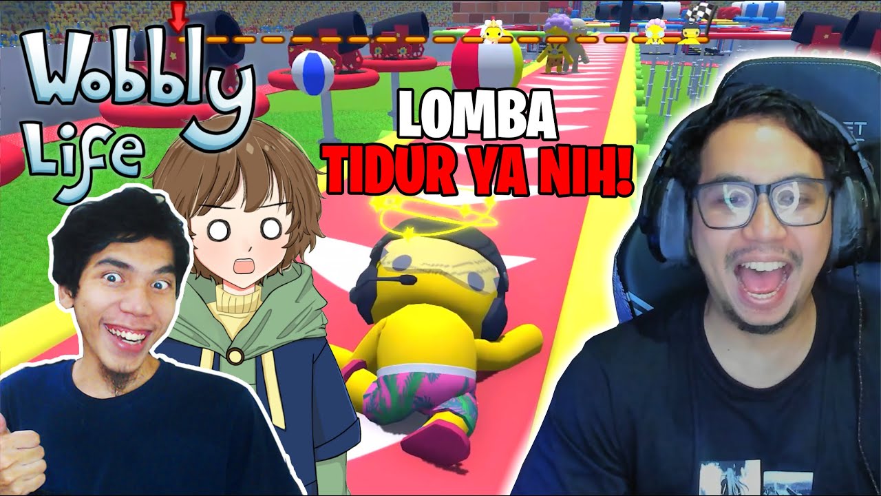 DI AJAK LOMBA KOCAK DI WOBBLY LIFE SAMA @Stresmen DAN @OdoKentang ...