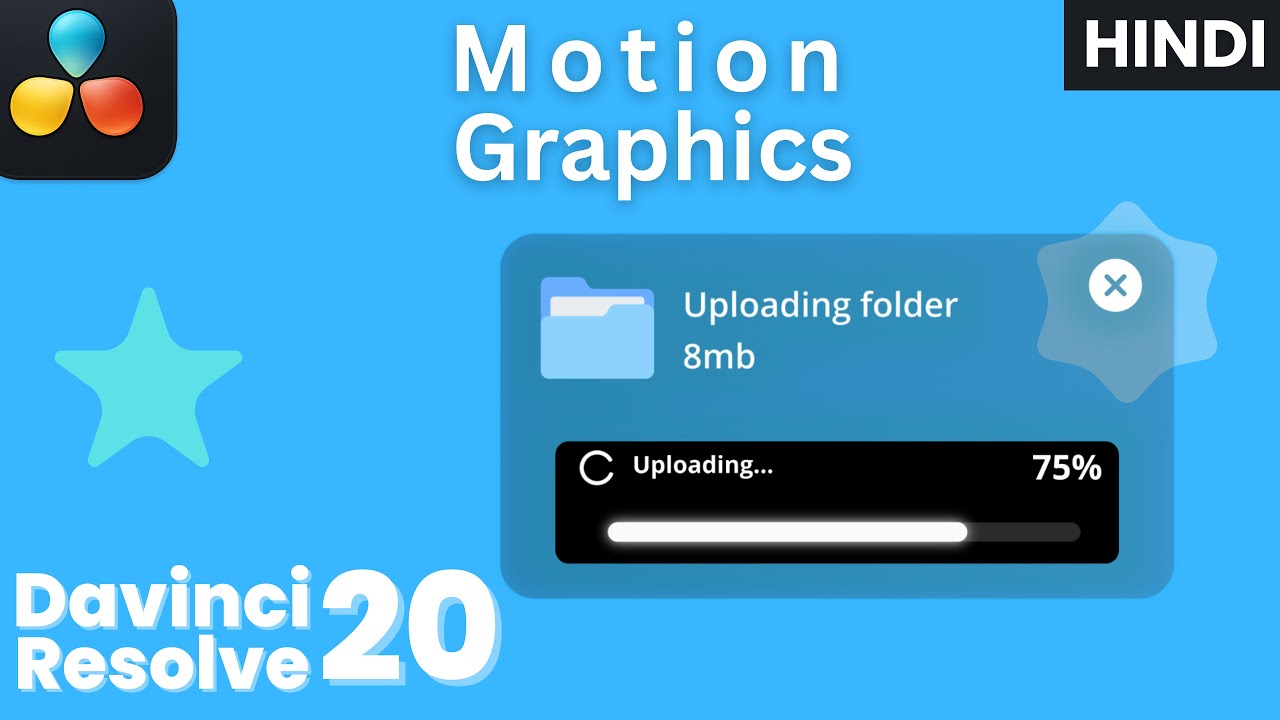 Amazing ui animation in davinci resolve | motion graphics animation ...