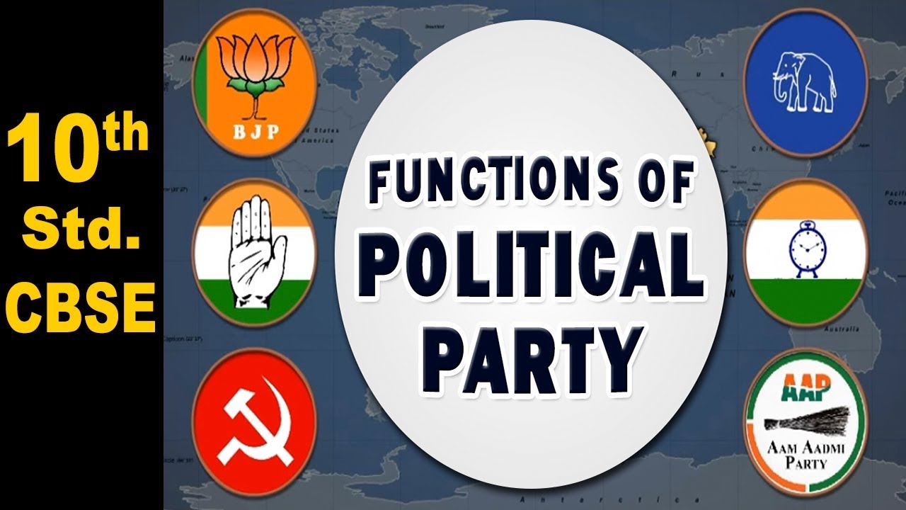 Class10 NCERT Functions Of Political Party 10th Std Civics class10-ncert-functions-of-political-party-10th-std-civics