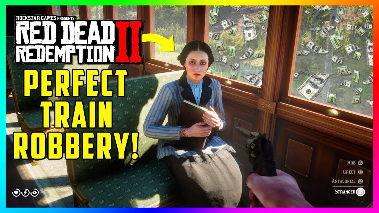 Red Dead Redemption 2 PERFECT Train Robbery Location - NO Bounties, NO ...