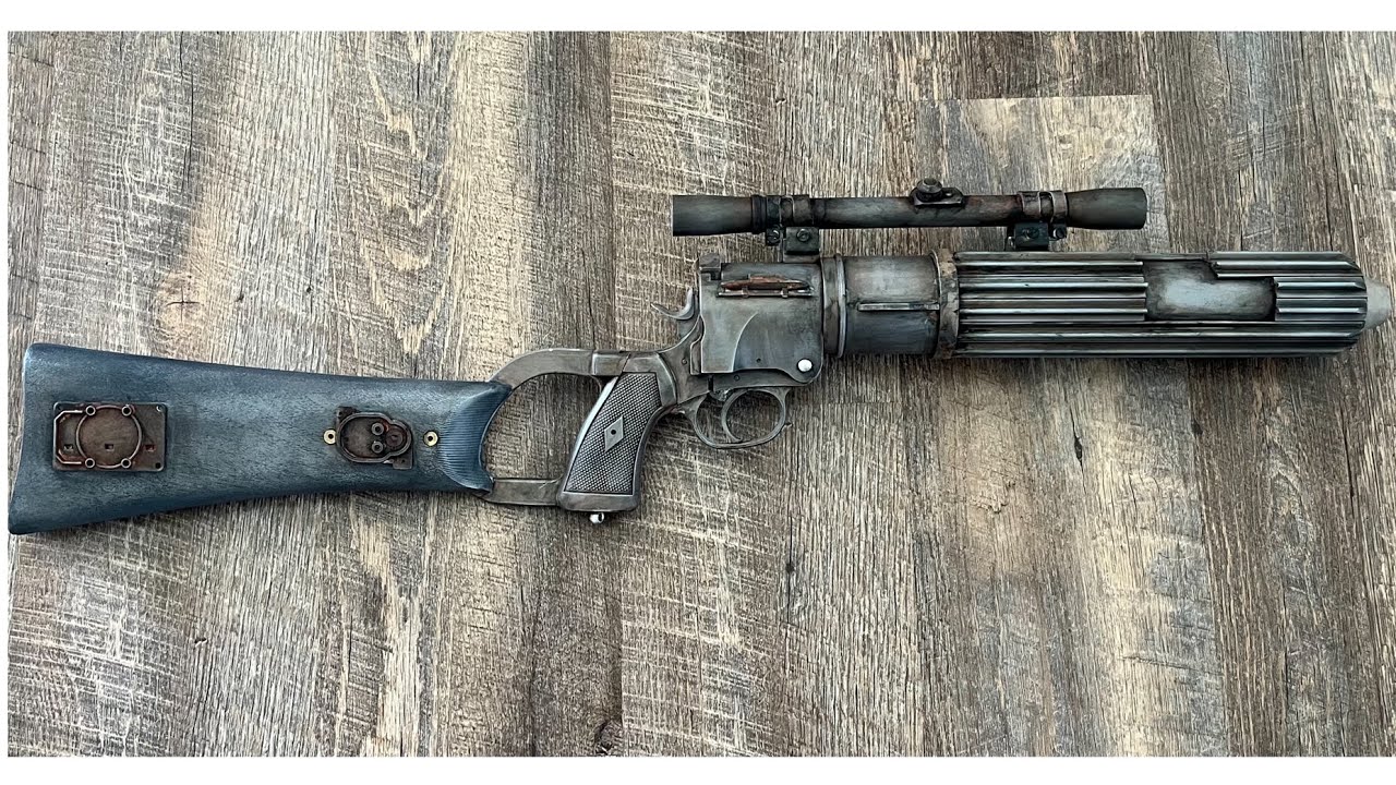 Jeff's "EE-3 Webley Boba Fett Blaster Rifle" from The Blaster Factory ...
