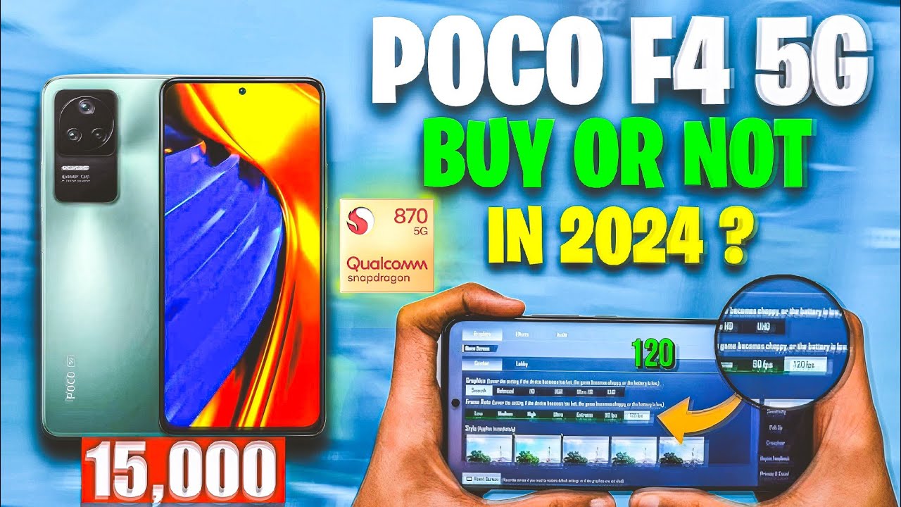 POCO F4 5G BEST GAMING PHONE 🔥120FPS IN BGMI/PUBG | POCO F4 5G BEST ...