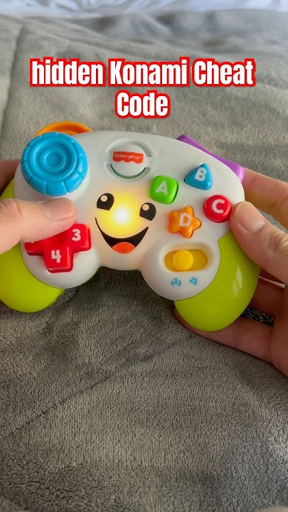Fisher Price Game Controller with Hidden Konami Cheat Code! - YouTube