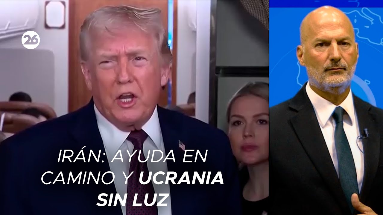 🚨 "La ayuda está en camino" en Irán mientras Ucrania resiste sin luz ...
