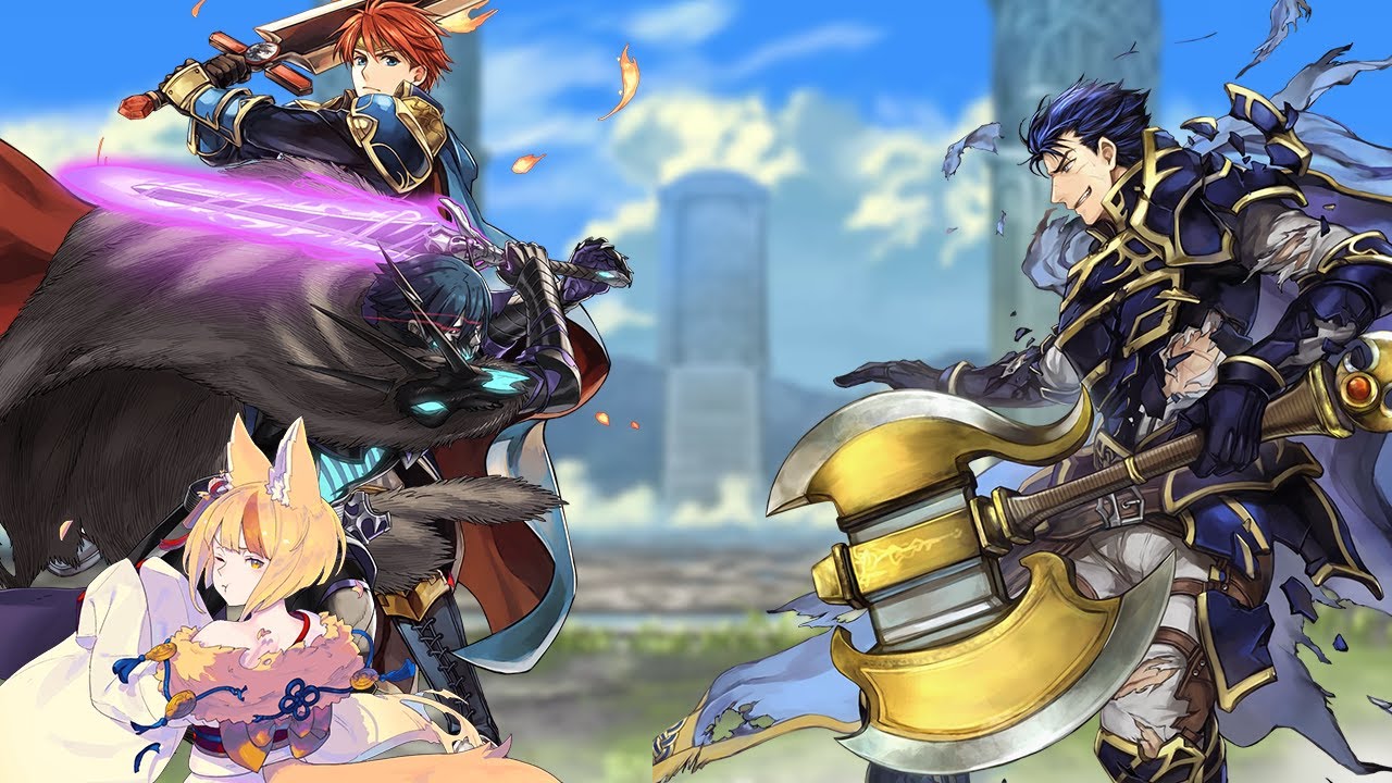 Fire Emblem Heroes - Lif Solos Hector Abyssal(feat. Ardent Durandal and ...