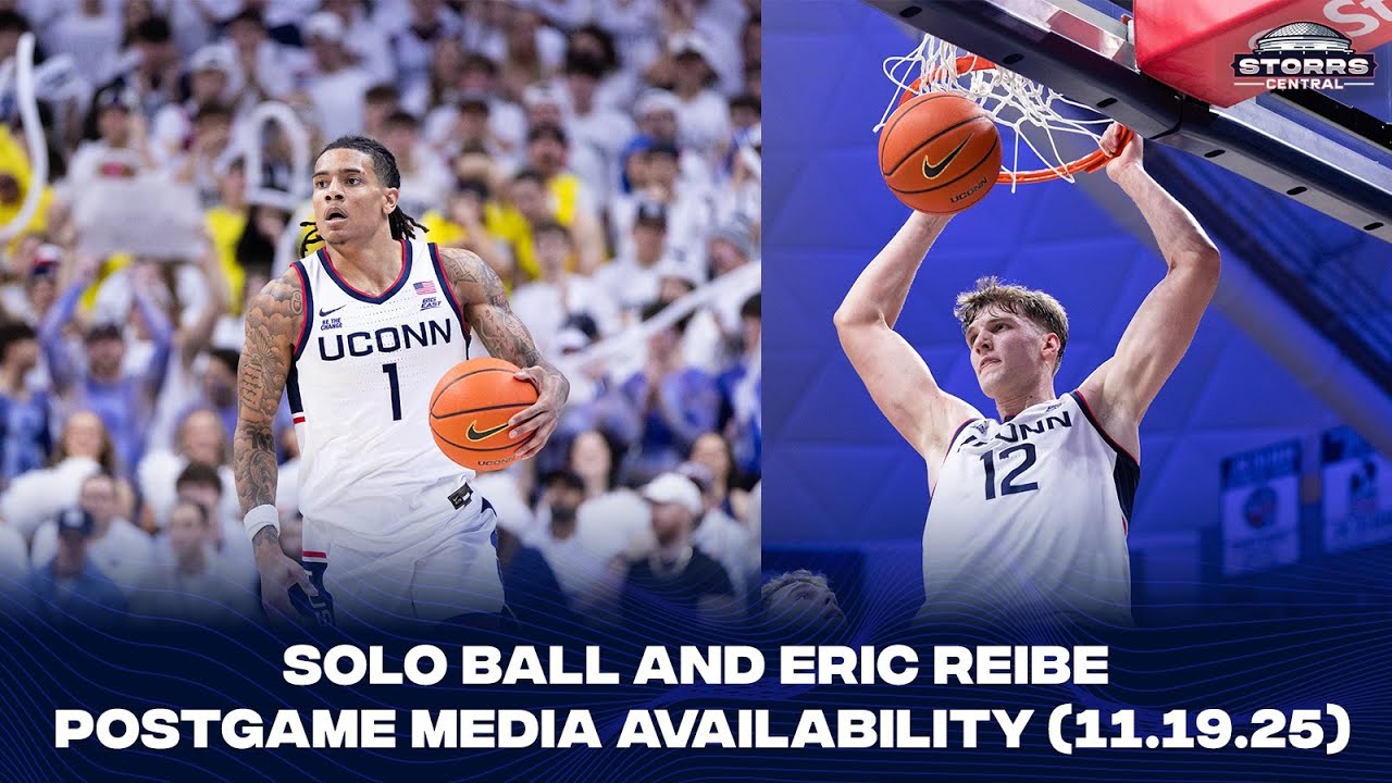 Eric Reibe and Solo Ball Postgame Media Availability - 11.19.25 - YouTube