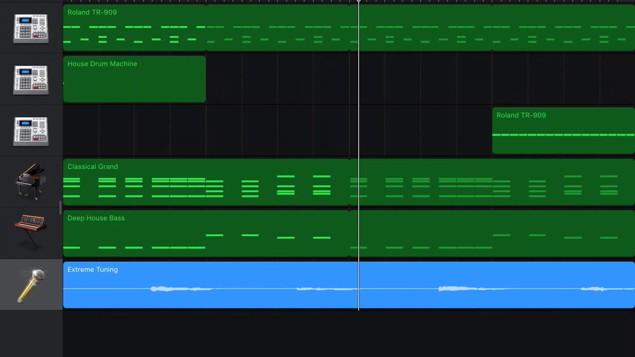 GarageBand - 90S HOUSE BEAT - YouTube