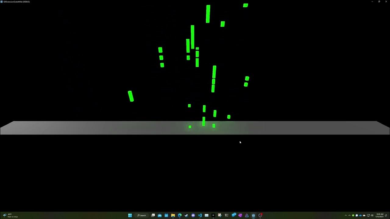 Godot Midi Visualizer Demo - YouTube
