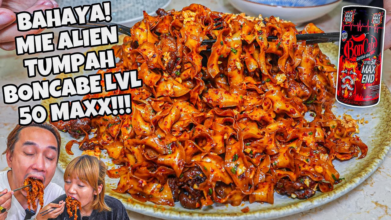 KEJAM!!! MIE ALIEN TUMPAH BONCABE LEVEL 50 MAXX! GERRABELLY KITCHEN ...