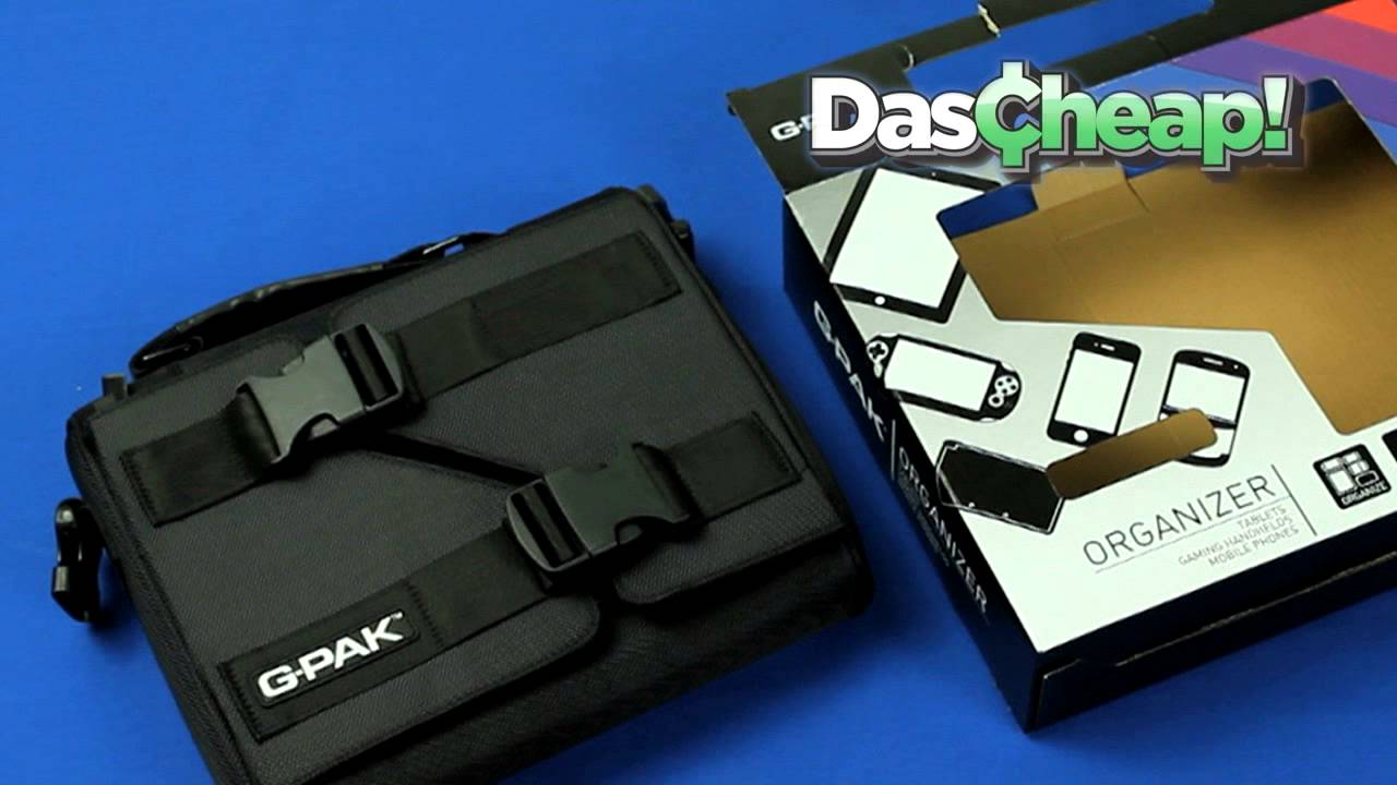 New G-Pak Travel Case & Organizer - YouTube