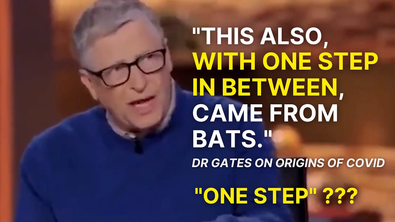 "This also with one step in between, came from bats". What is the One ...