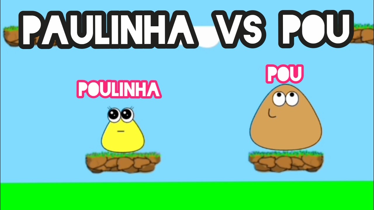 No Vídeo de Hoje Tem Desafio da POULINA vs POU Quem Vai Ganhar esse ...