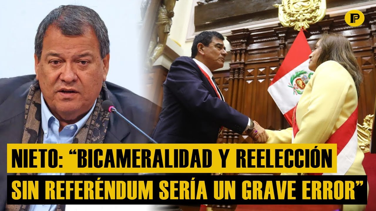 El exministro Nieto considera que Boluarte no debe descartar opciones ...