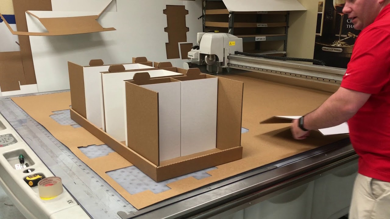 Clif CAN Whey Protein Half Pallet Display Assembly Instructions - YouTube