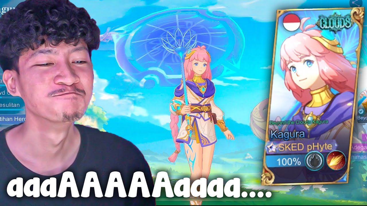 GATAU INI SKIN LUCU BANGET !! REVIEW SKIN KAGURA CLOUDS - Mobile ...