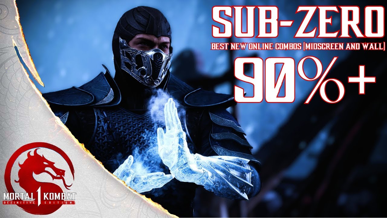 MK1 - Sub Zero Best New Online Combos - YouTube