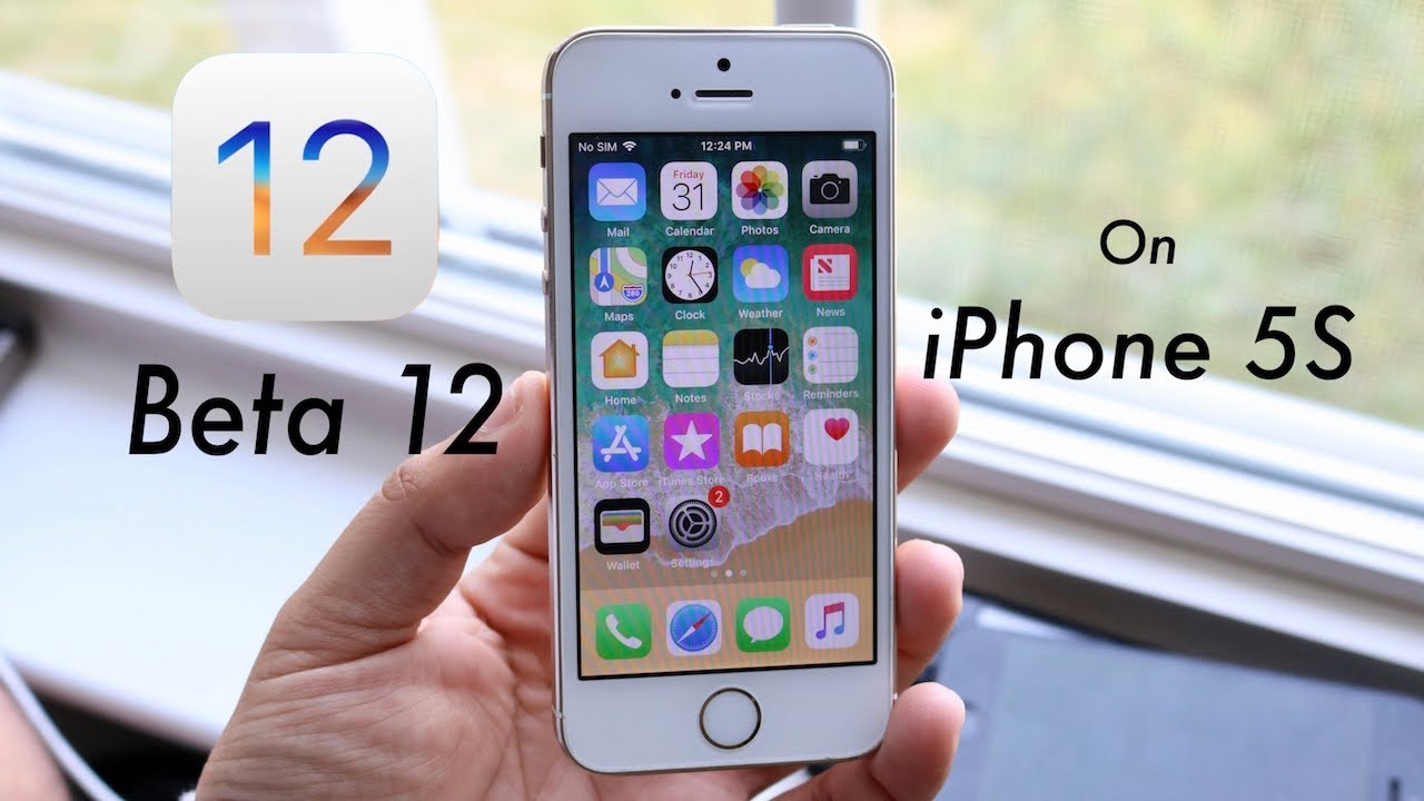 iOS 12 Beta 12 On iPHONE 5S! (Speed Decrease) (Review) - YouTube