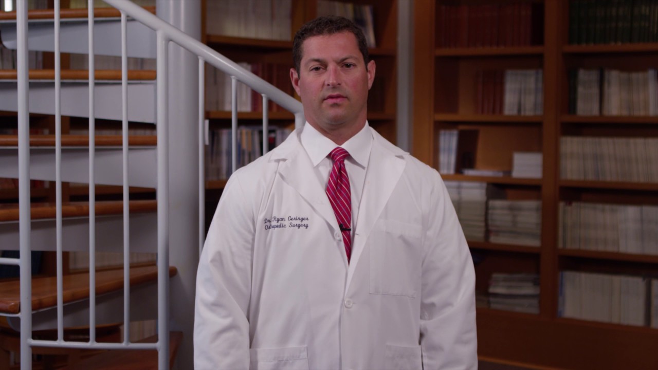 DR. RYAN GERINGER ON CONSERVATIVE TREATMENT - YouTube
