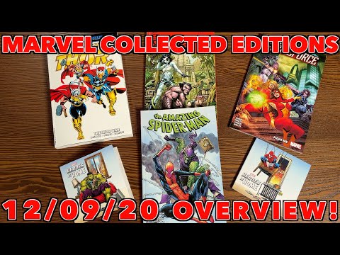 New Marvel Books 12/9/20 Overview!