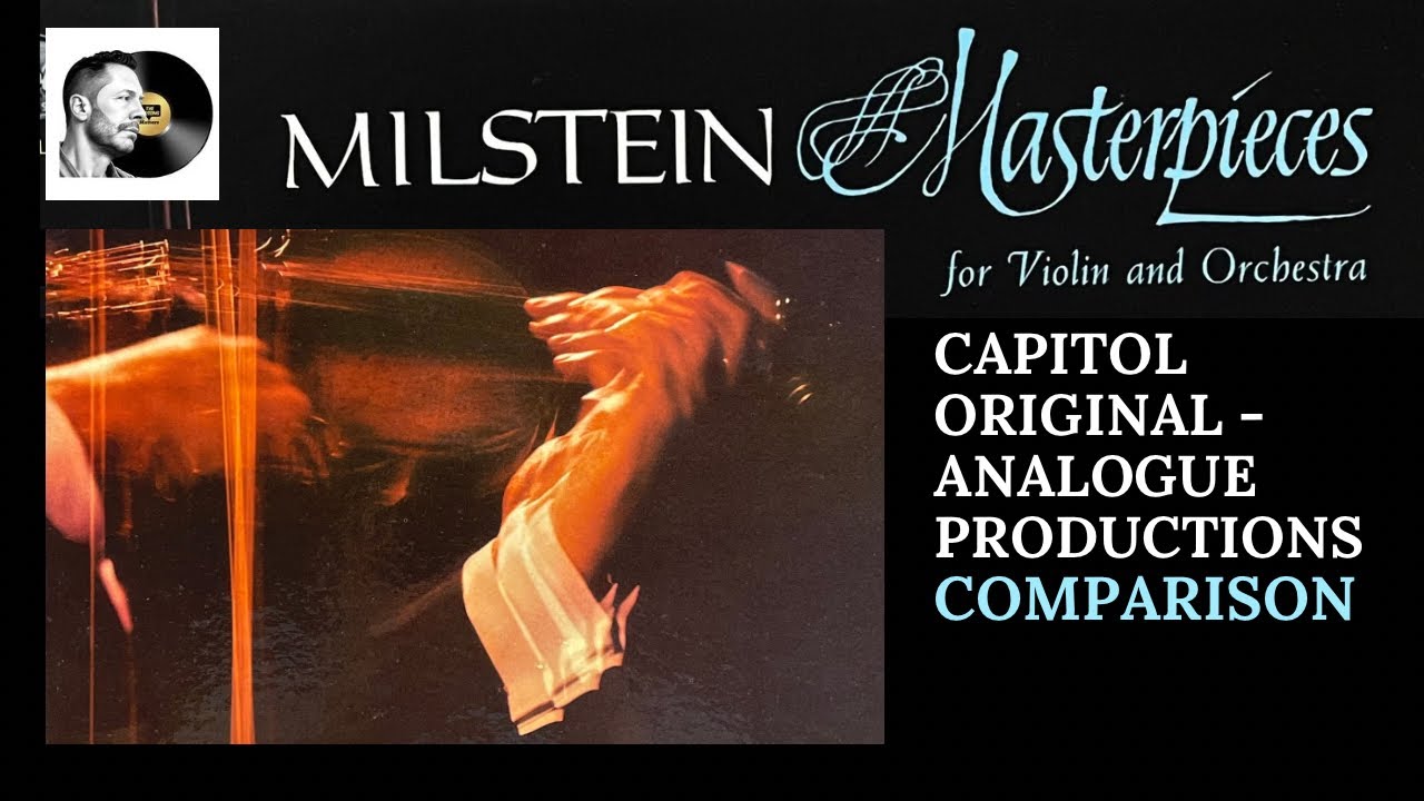 Milstein Masterpieces for Violin and Orchestra. - Greatest Violin ...