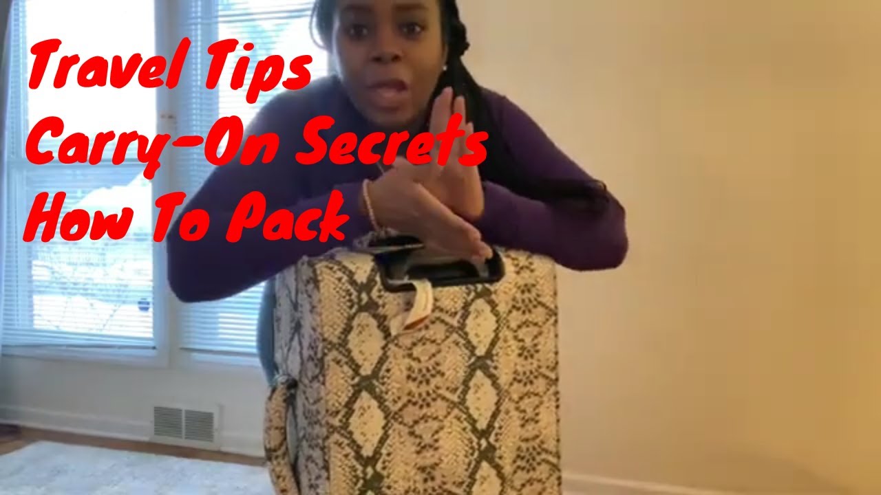 Travel Tips | Ramp Agent Advice | Best Carry On Bags | IT Luggage ...